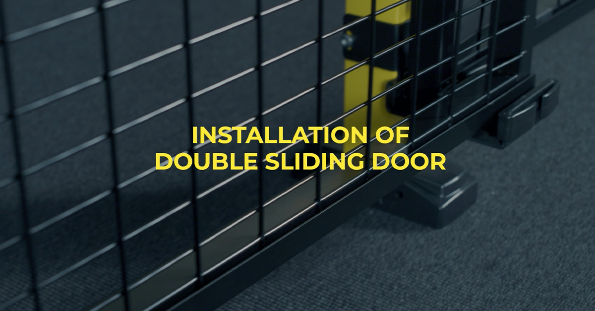 Axelent D24-200140 - Double Sliding Door